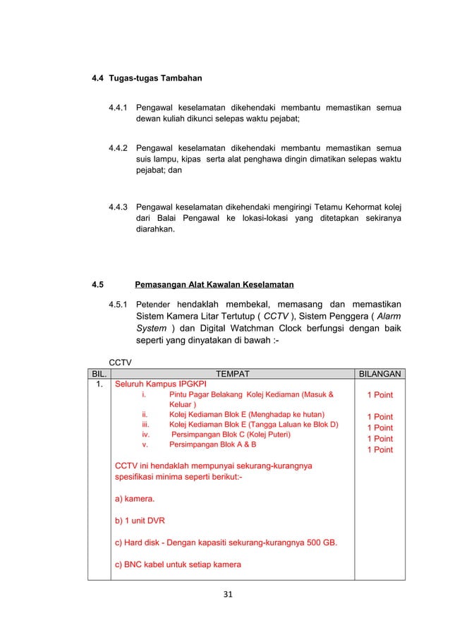 Dokumen Tender | DOC
