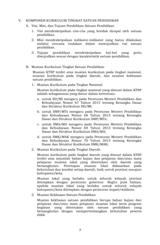 Lampiran i-pedoman-pengembangan-kurikulum-tingkat-satuan-pendidikan | PDF