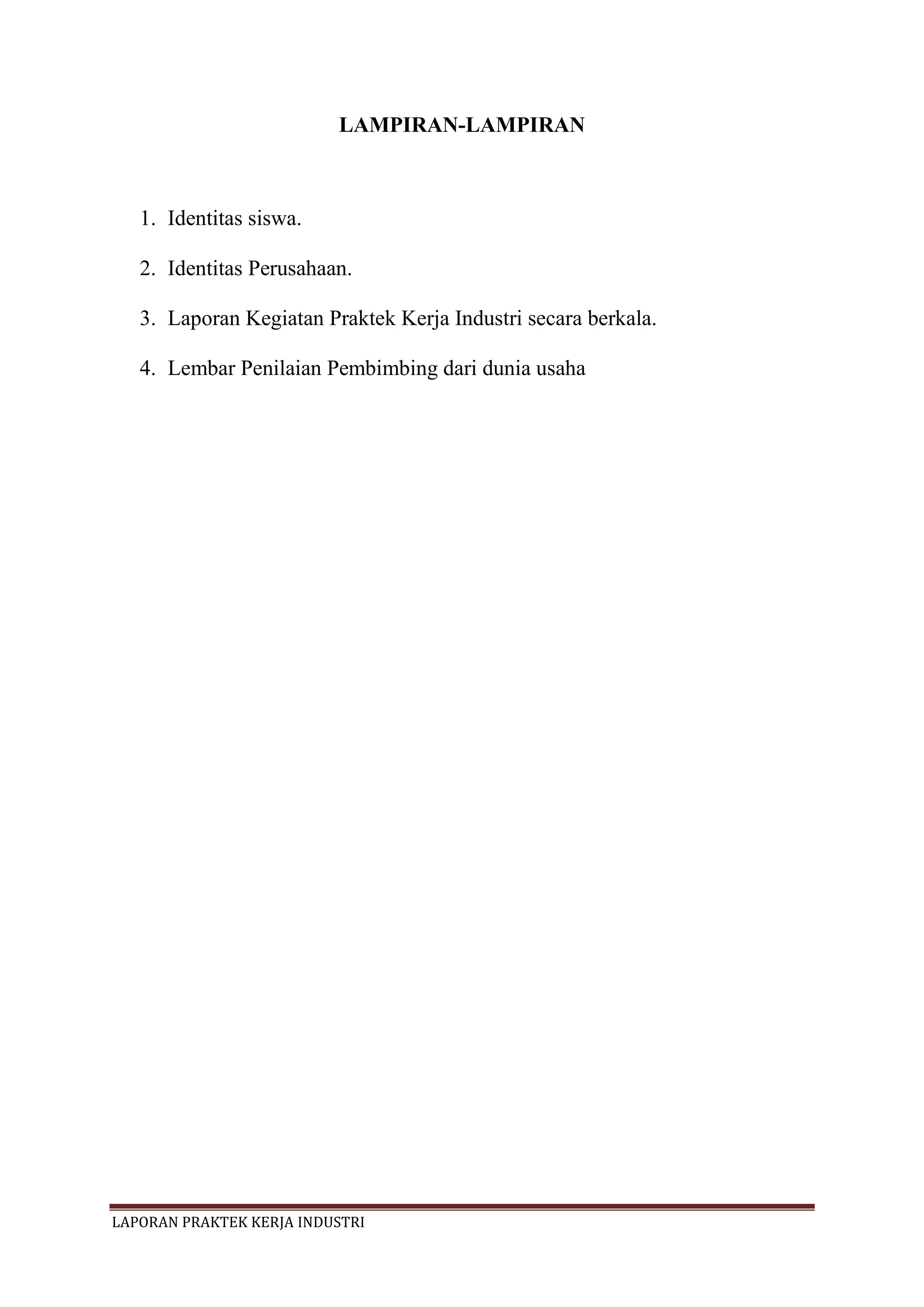 Lampiran lampiran | DOCX