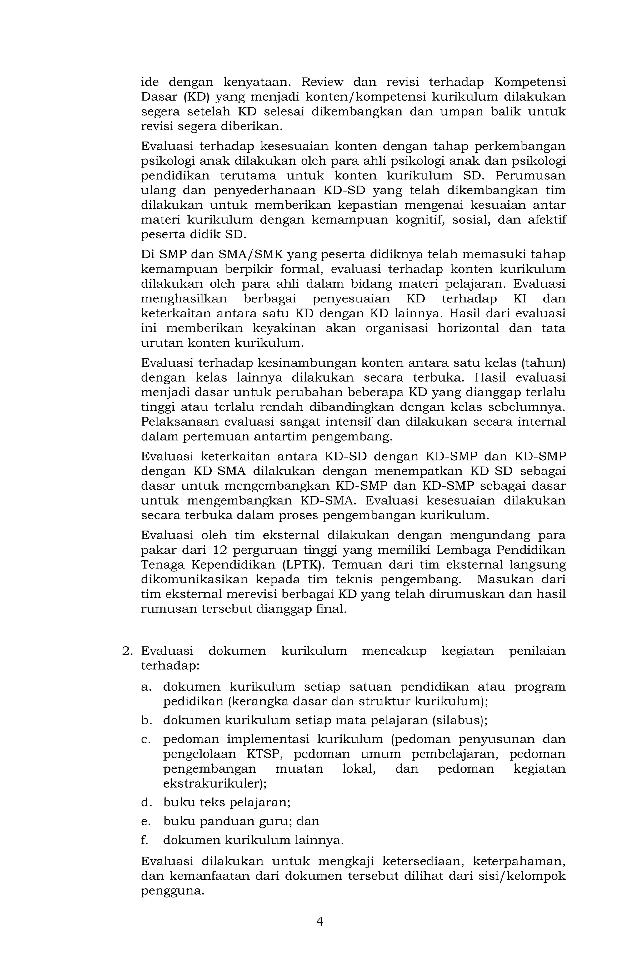 Lampiran v-pedoman-evaluasi-kurikulum | PDF