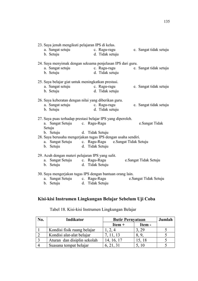 Lampiran 1 instrumen uji coba | DOC