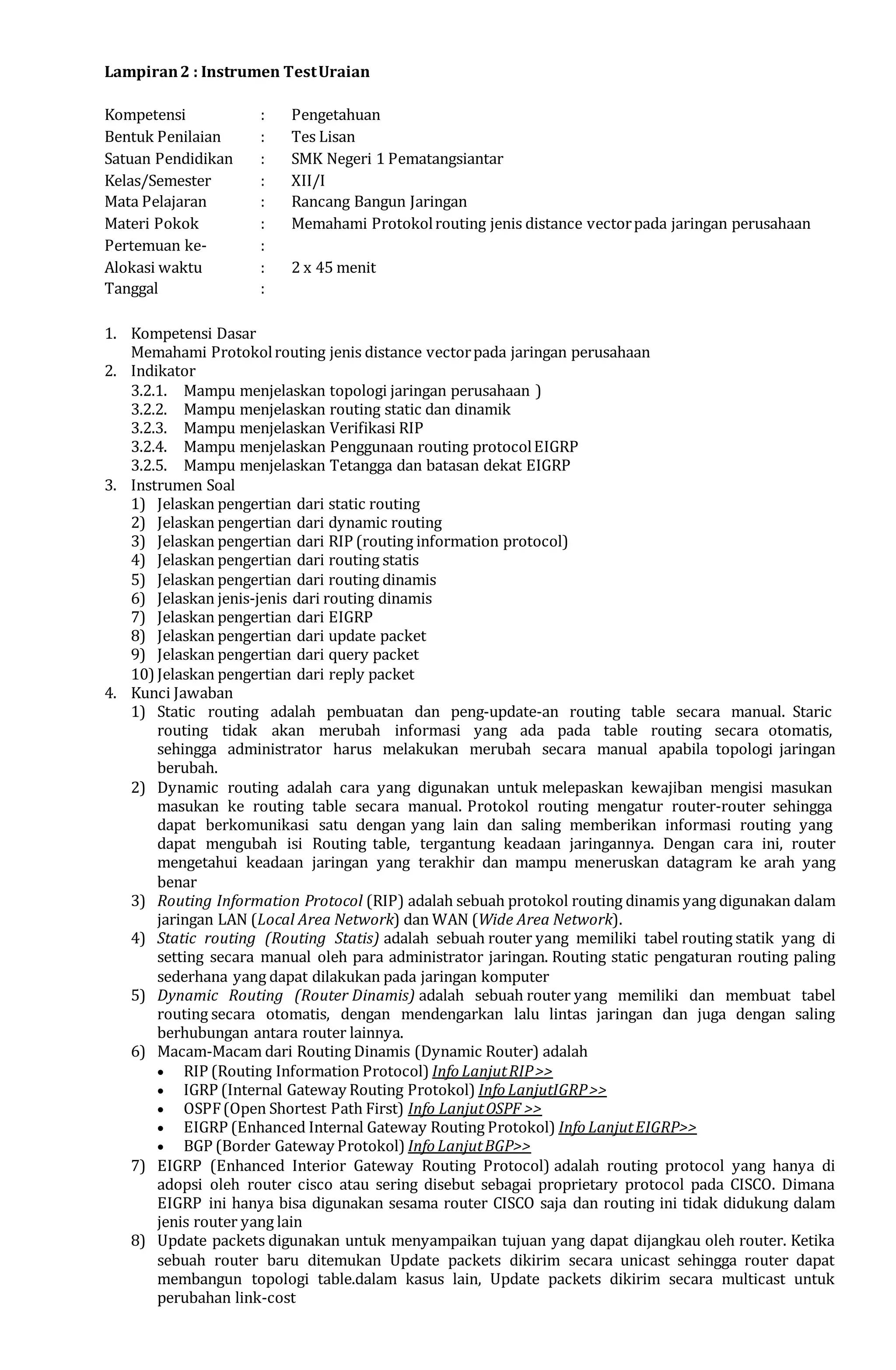 Lampiran 2 (instrumen tes uraian) | DOCX