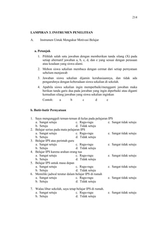 Lampiran 3 instrumen penelitian | DOC