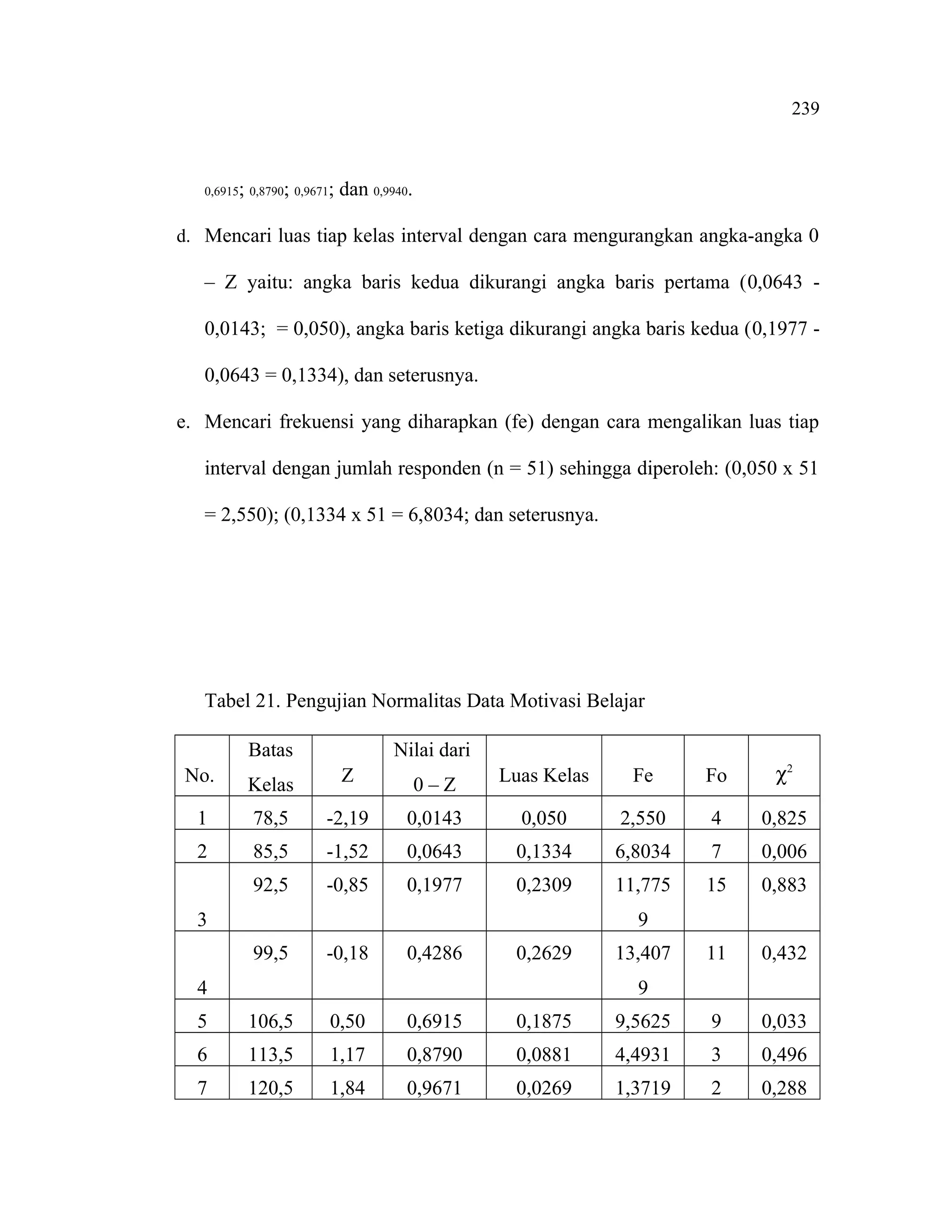 Lampiran 5 normalitas | DOC