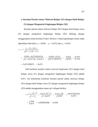 Lampiran 6 regresi korelasi | PDF