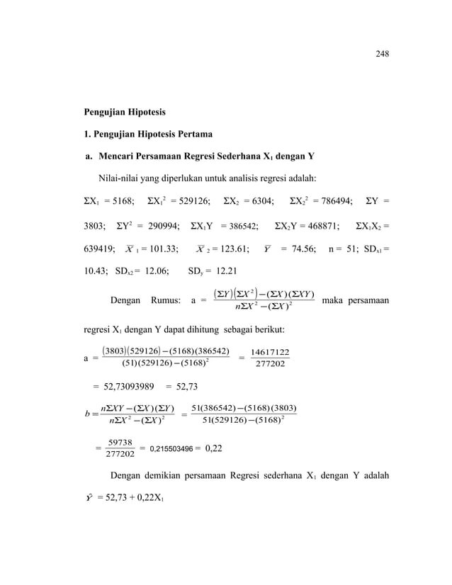 Lampiran 6 regresi korelasi | PDF