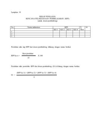 Lampiran 9 10 | PDF
