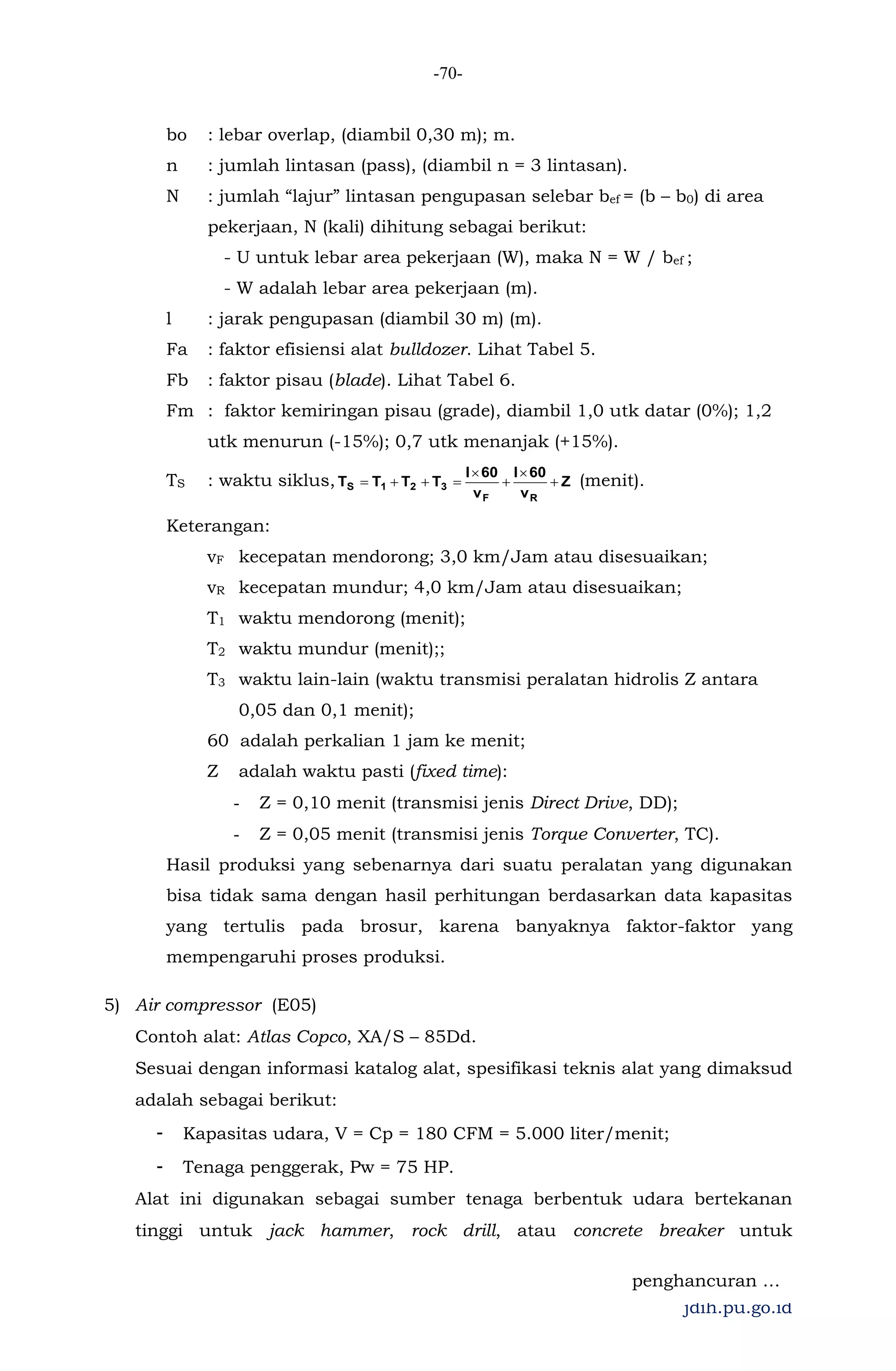 ANALISIS HARGA SATUAN PEKERJAAN (AHSP) | PDF