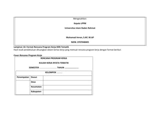 Lampiran Buku Pedoman KKN.docx