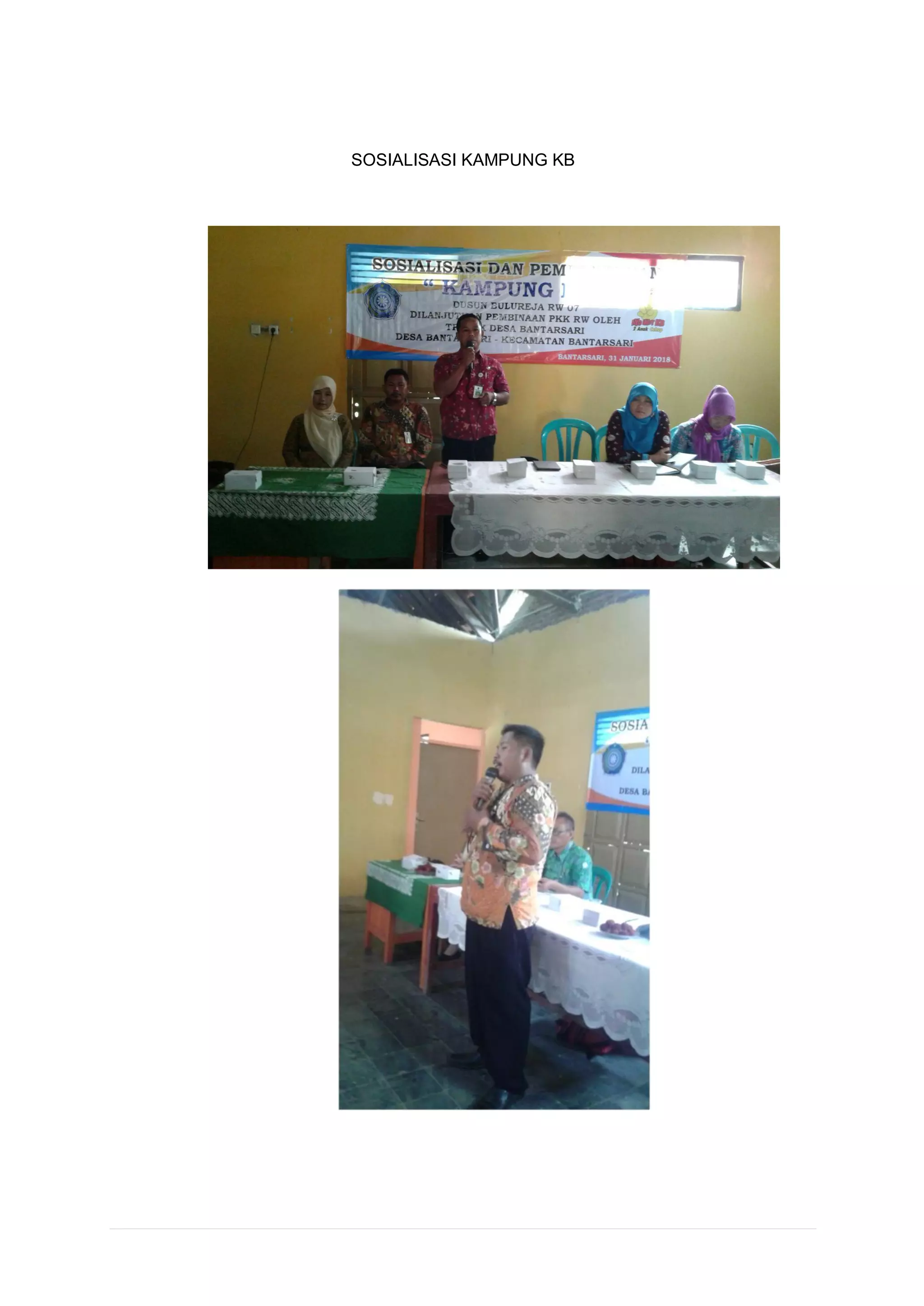 Lampiran foto profil desa bantarsari fiks | PDF