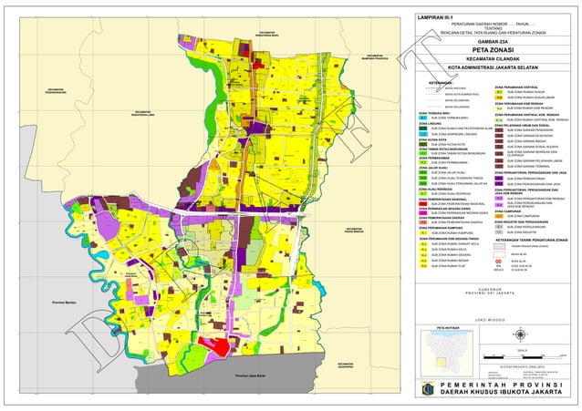 Lampiran III 1 Peta Zonasi Kecamatan | PDF