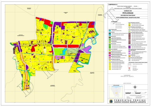 Lampiran III 1 Peta Zonasi Kecamatan | PDF