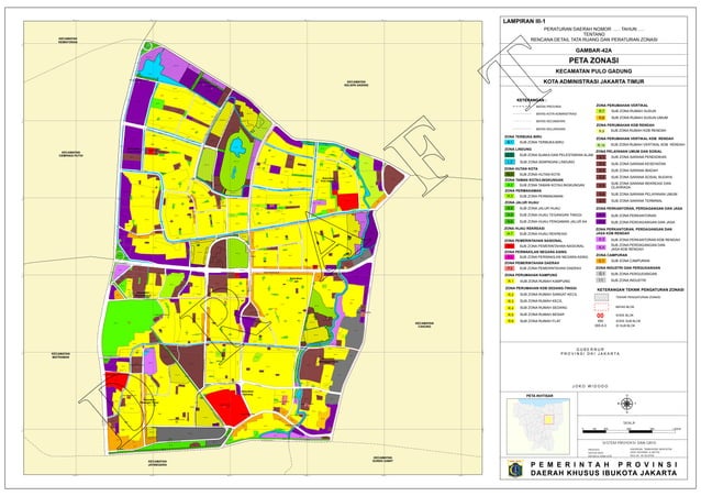 Lampiran III 1 Peta Zonasi Kecamatan | PPT