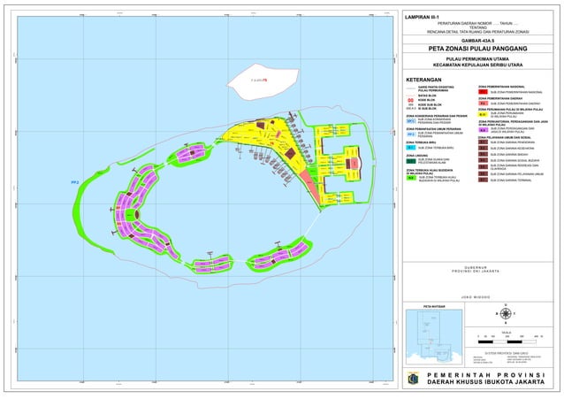 Lampiran III 1 Peta Zonasi Kecamatan | PPT