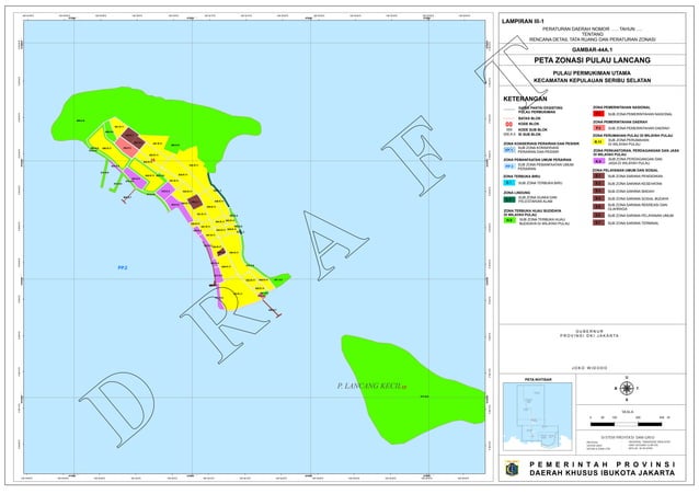 Lampiran III 1 Peta Zonasi Kecamatan | PPT