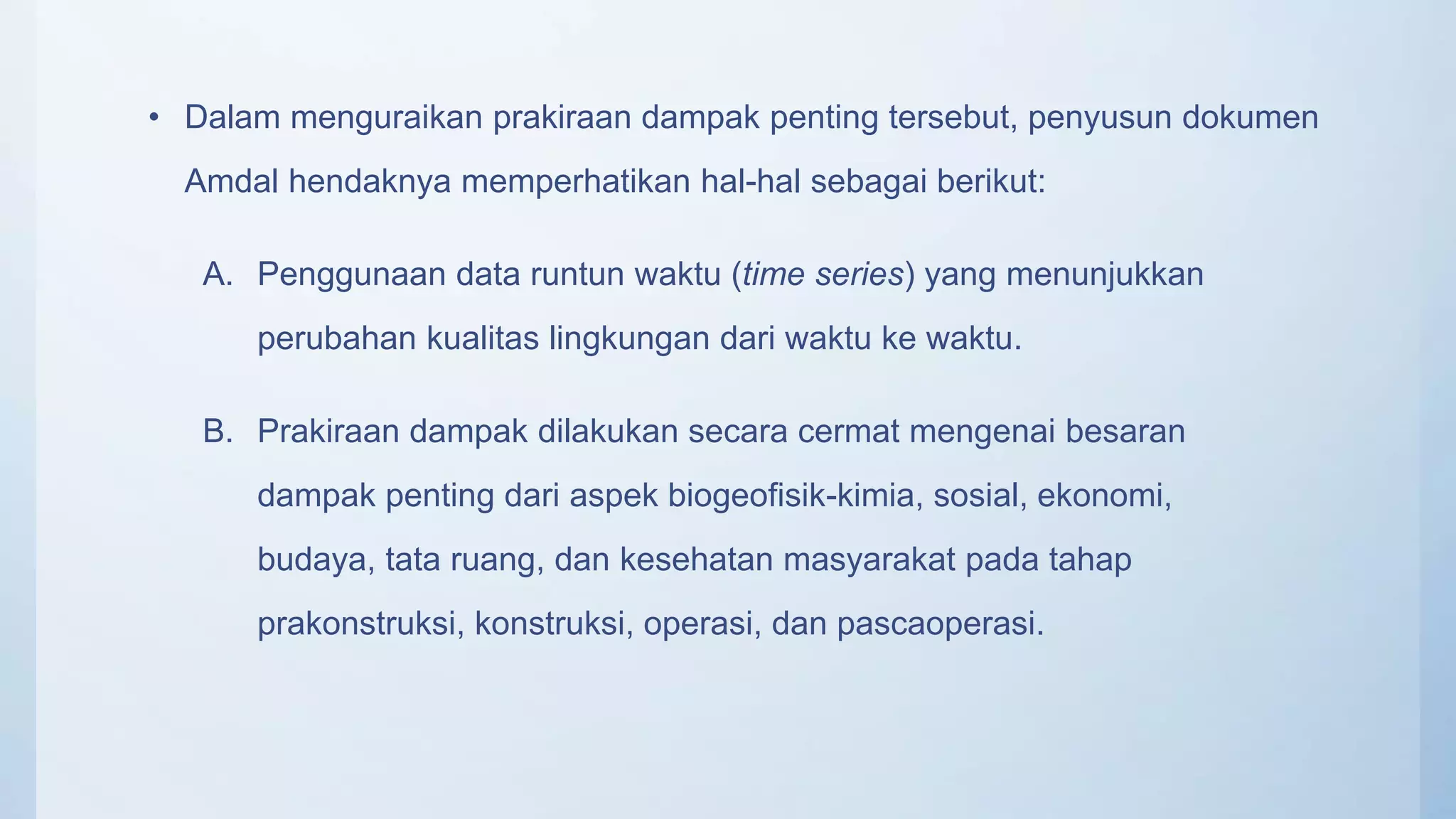 Pedoman Penyusunan Dokumen AMDAL | PPT