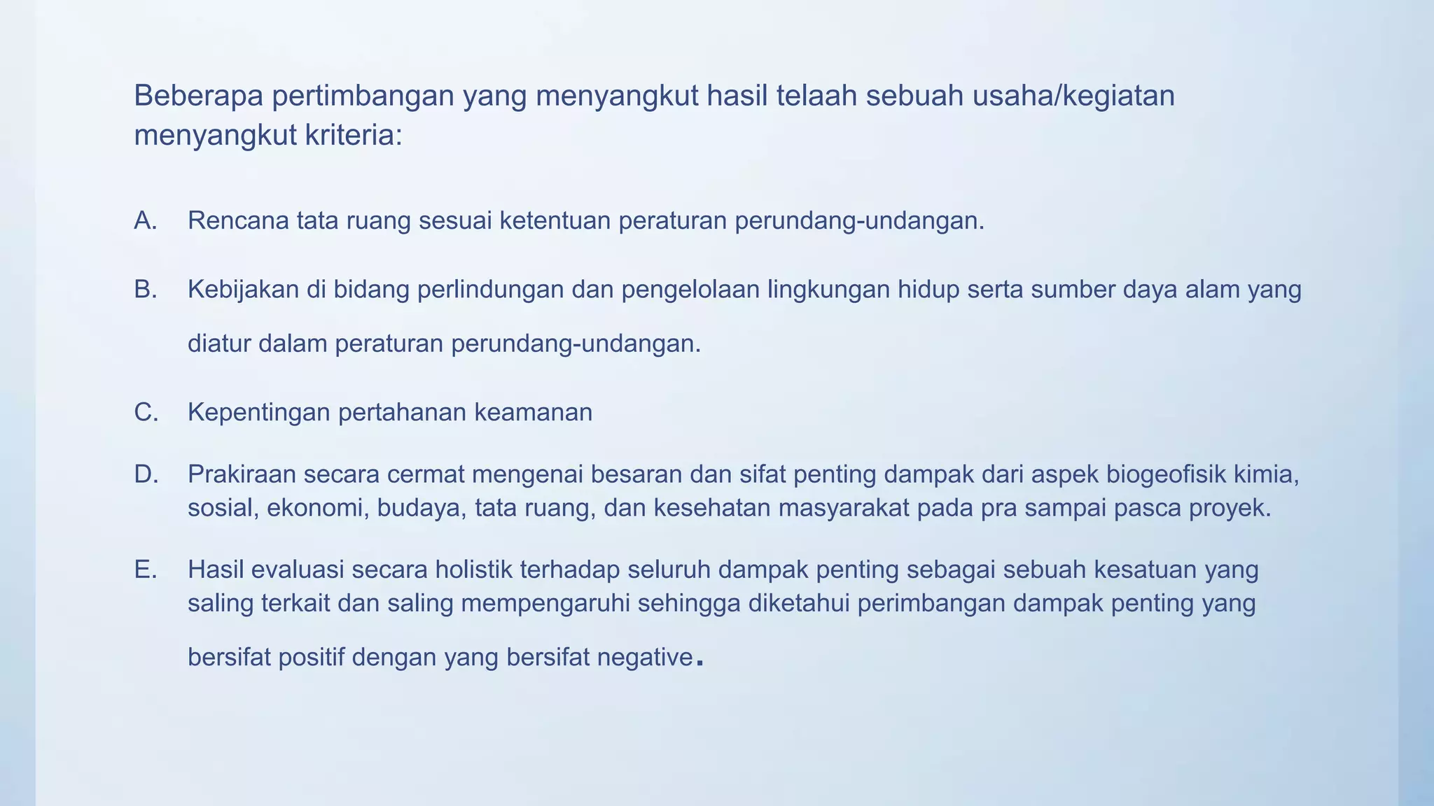 Pedoman Penyusunan Dokumen AMDAL | PPT