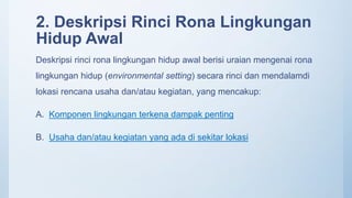 Pedoman Penyusunan Dokumen AMDAL | PPTX