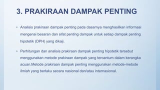 Pedoman Penyusunan Dokumen AMDAL | PPT