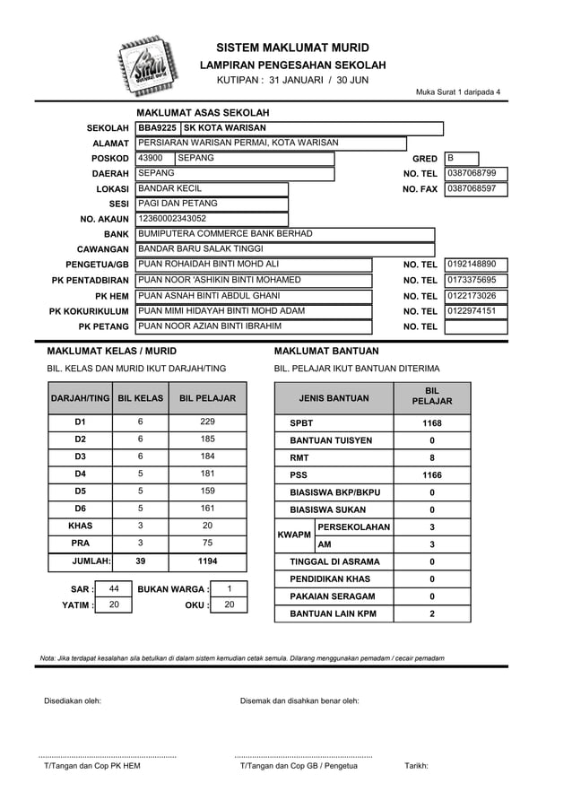 Lampiran pengesahan final | PDF