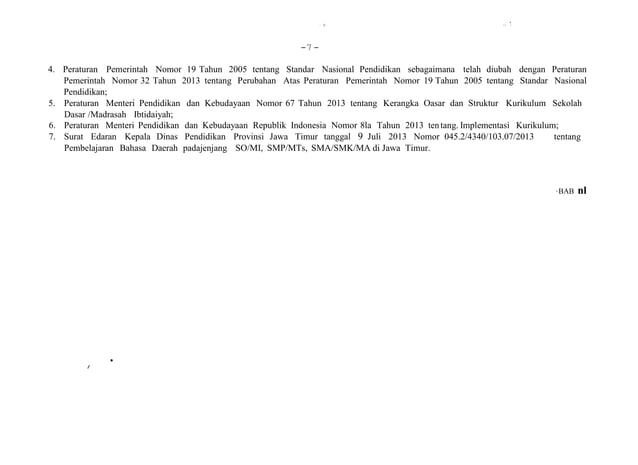 LAMPIRAN PERGUB No. 19 Tahun 2014 tentang mulok bhs Jawa .doc