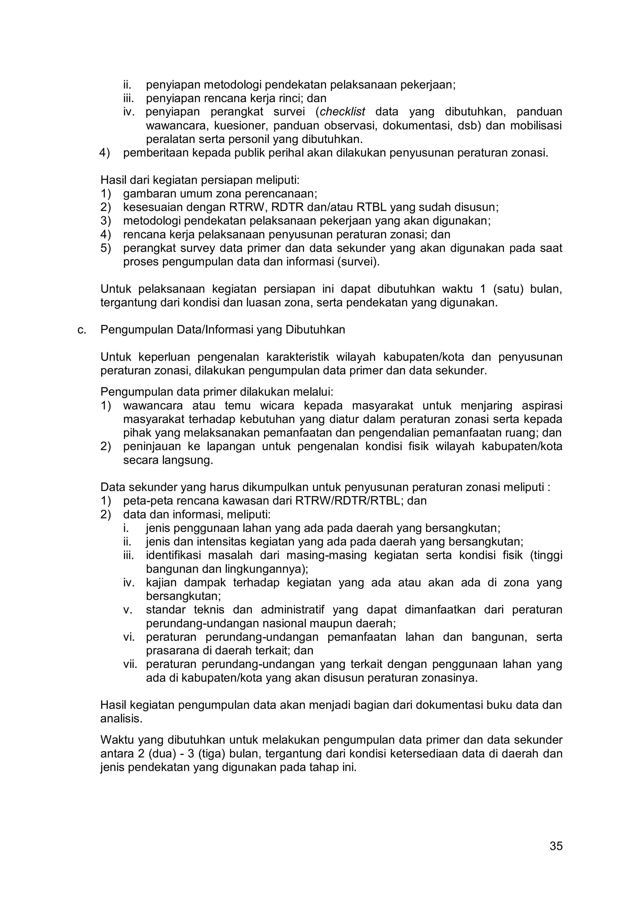 Pedoman Penyusunan Rencana Detail Tata Ruang dan Peraturan Zonasi ...