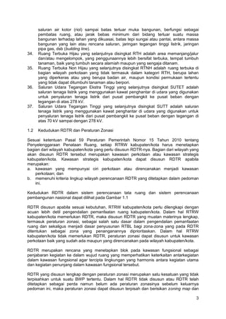 Pedoman Penyusunan Rencana Detail Tata Ruang dan Peraturan Zonasi Kabupaten/Kota | PDF