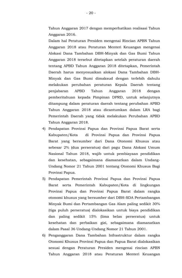 Lampiran permendagri nomor 33 tahun 2017 | PDF