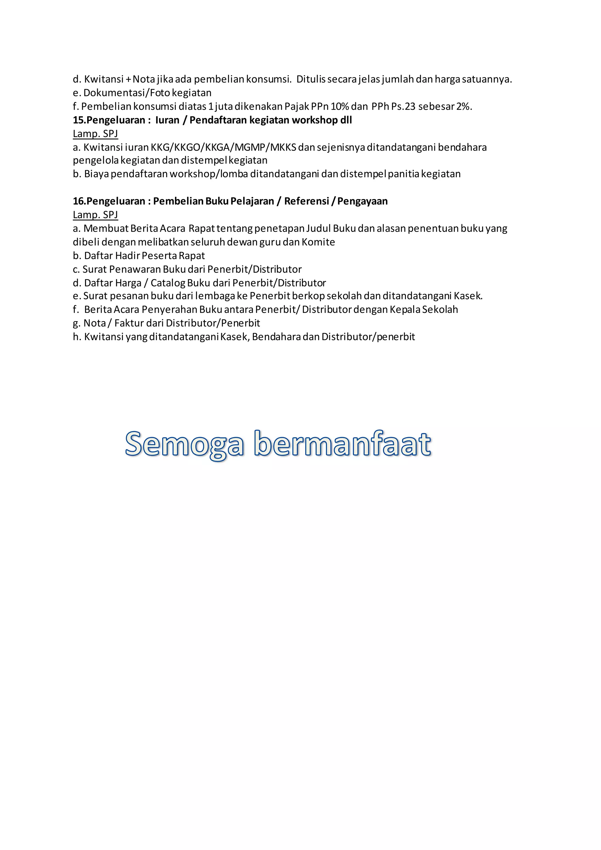 Lampiran spj bos | DOCX