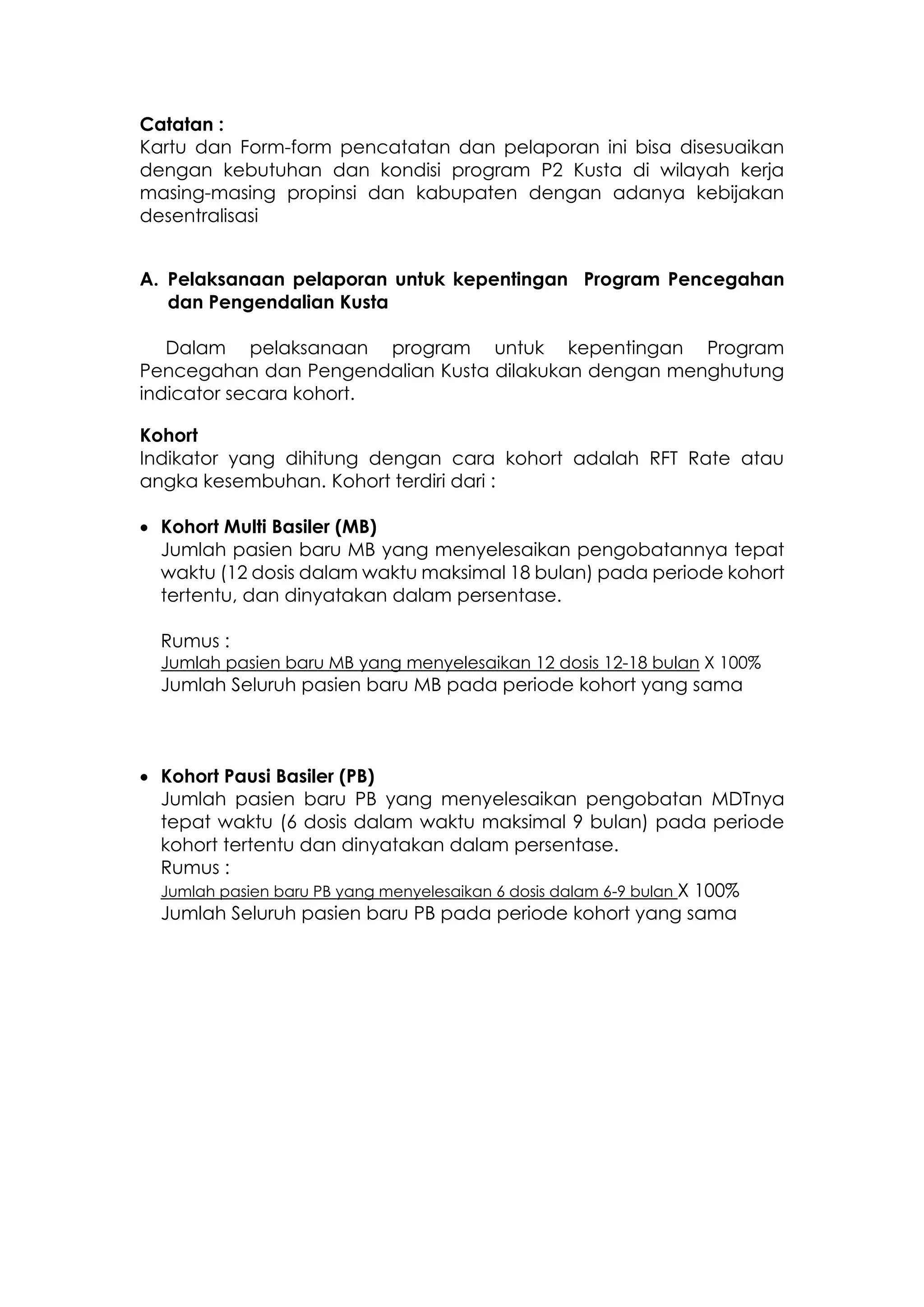 Lampiran sub pokok bahasan pelaporan pdf | PDF