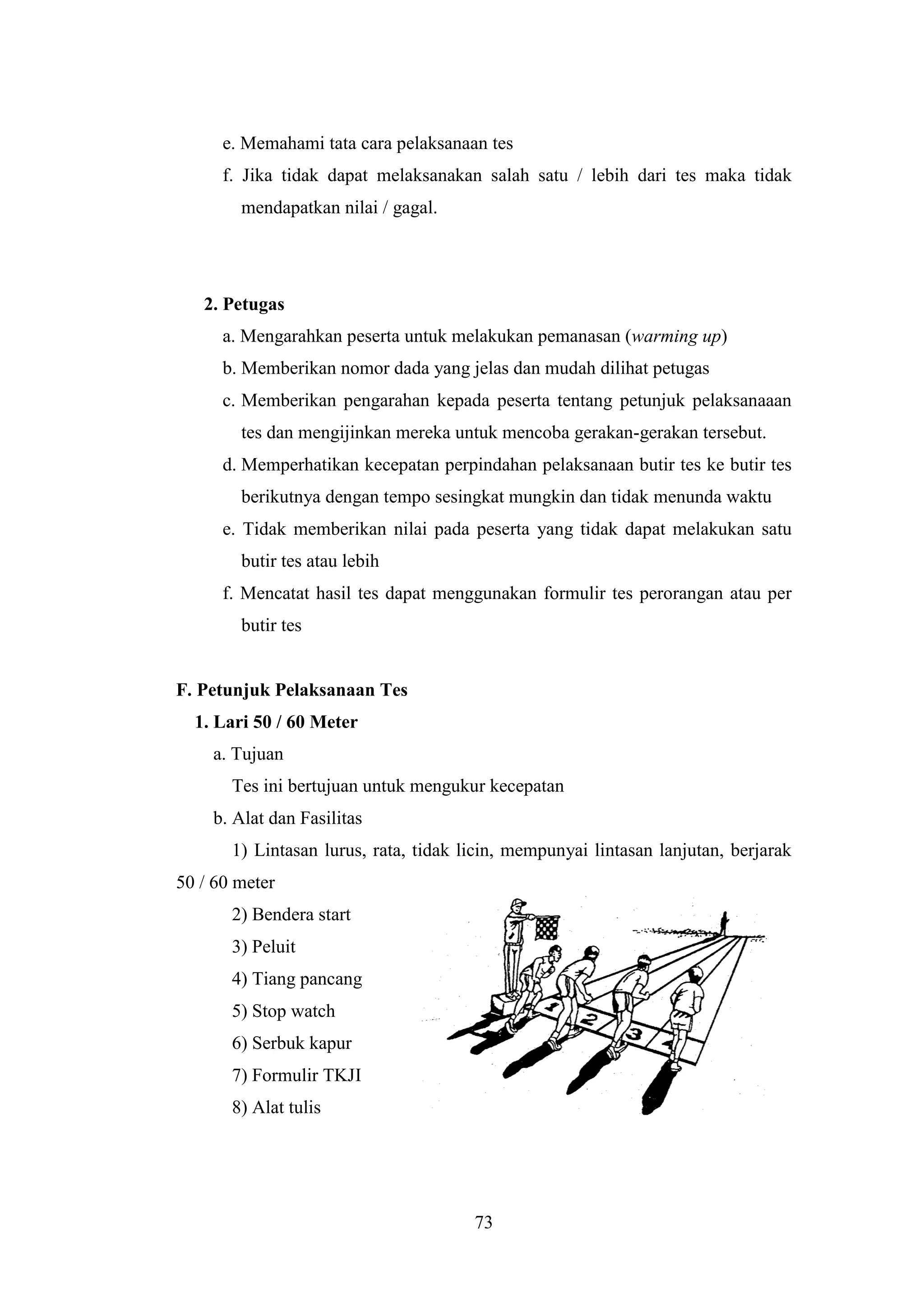 Lampiran tes kesegaran jasmani indonesia (2) | PDF