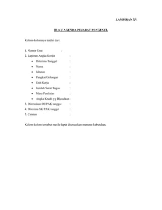 Lampiran xiv s.d. xxvii | PDF