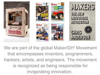 LA Makerspace Overview & Benefits | PPT