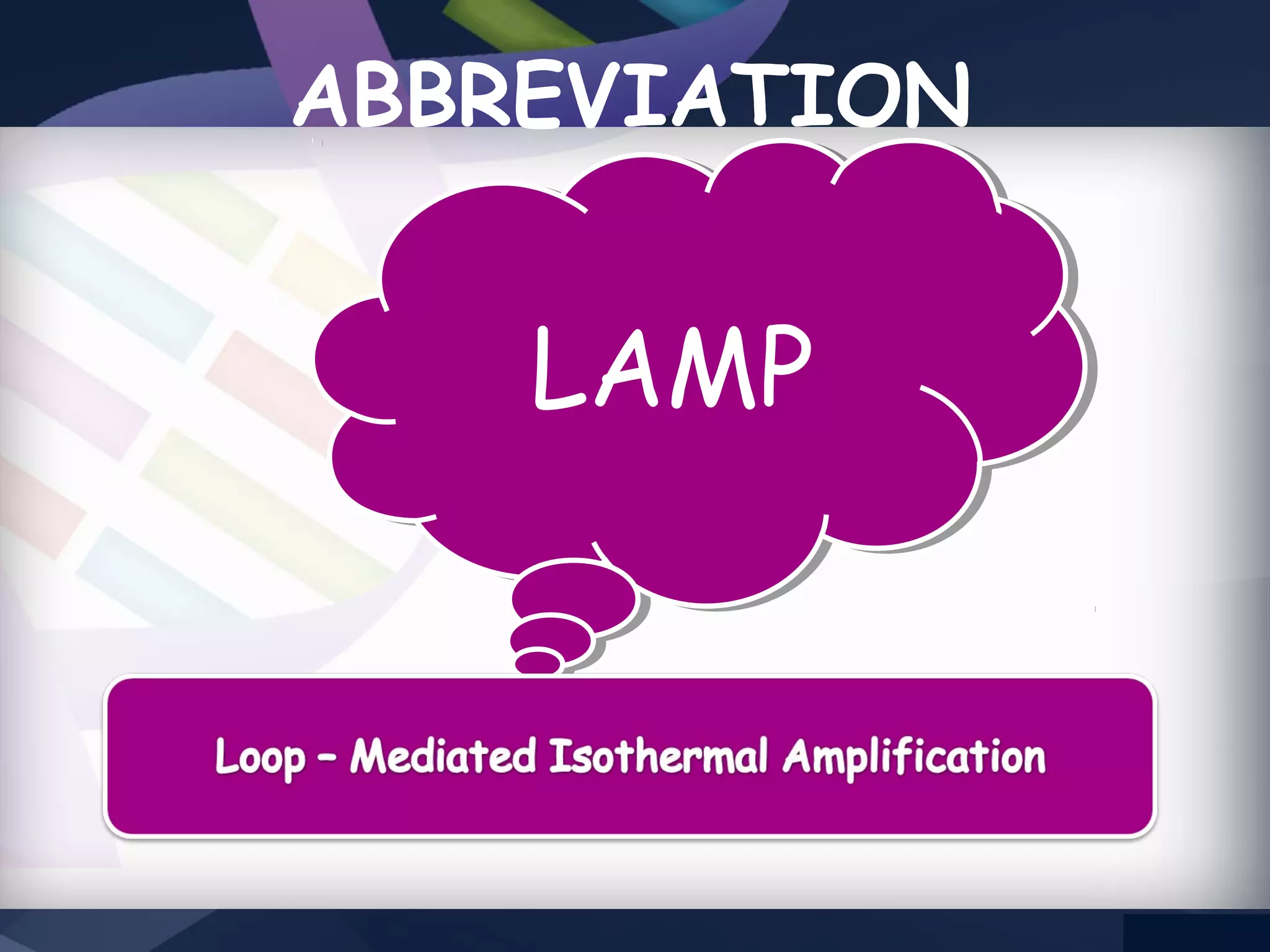 LAMP PCR | PPT