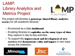 Library Analytics and Metrics Project | PPT