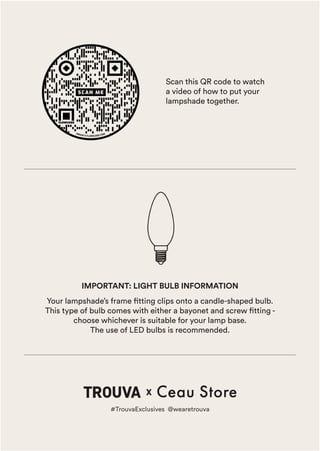 Lampshade instructions | PDF