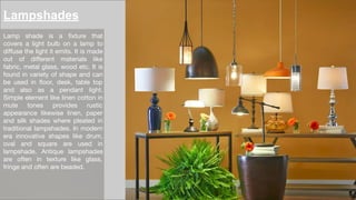 Lampshades final presentation | PDF