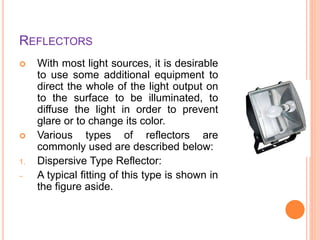 Lamps, Reflectors And Lumen Requirements | PPTX
