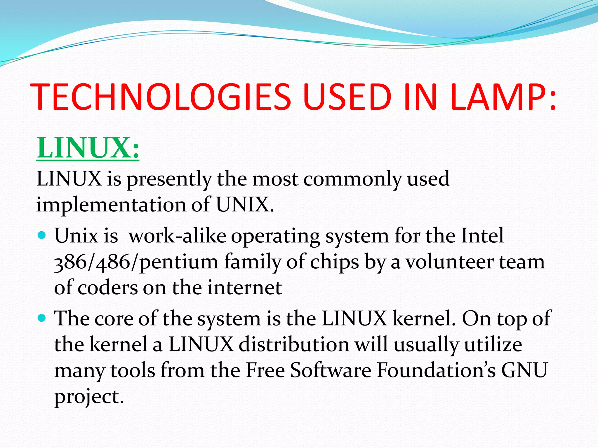 Lamp technology | PPTX