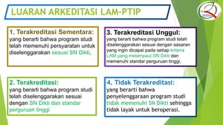 Penrancangan instrumen akreditasi LAM PTIP_18 JUNI 2025_rev | PDF