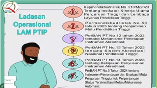 Penrancangan instrumen akreditasi LAM PTIP_18 JUNI 2025_rev | PDF