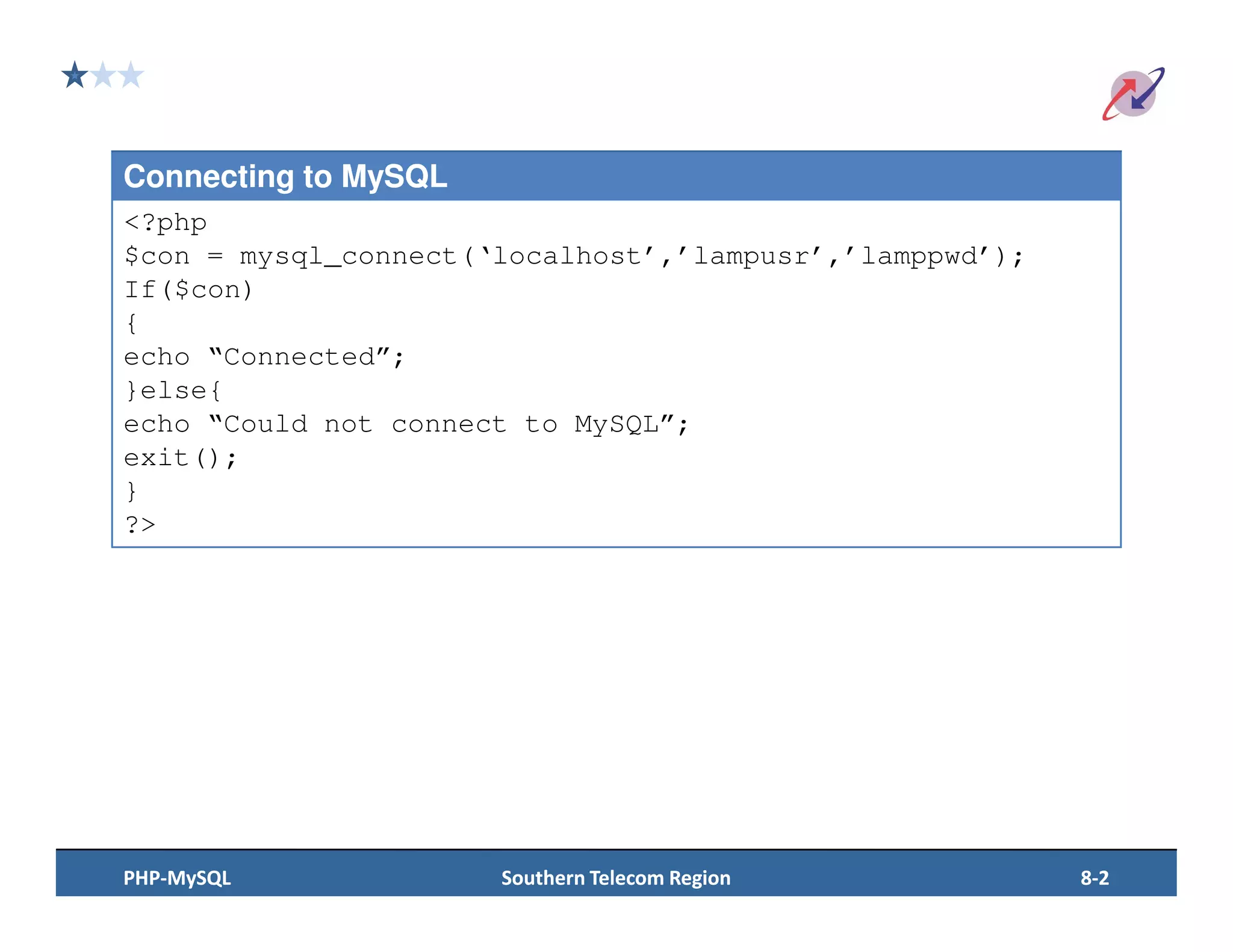 LAMP_TRAINING_SESSION_8 | PPT