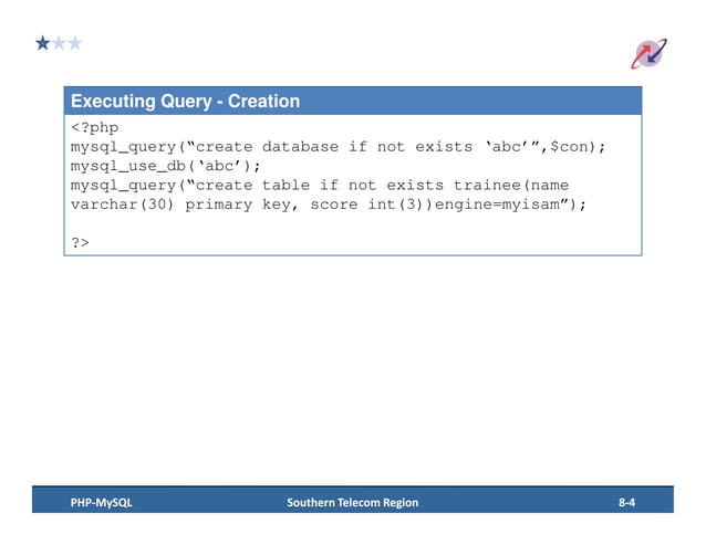LAMP_TRAINING_SESSION_8 | PDF | Databases | Computer Software and Applications