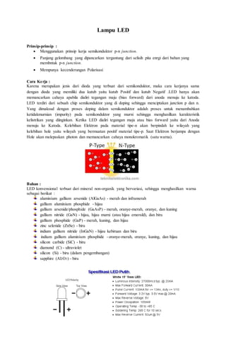 Lampu led | PDF