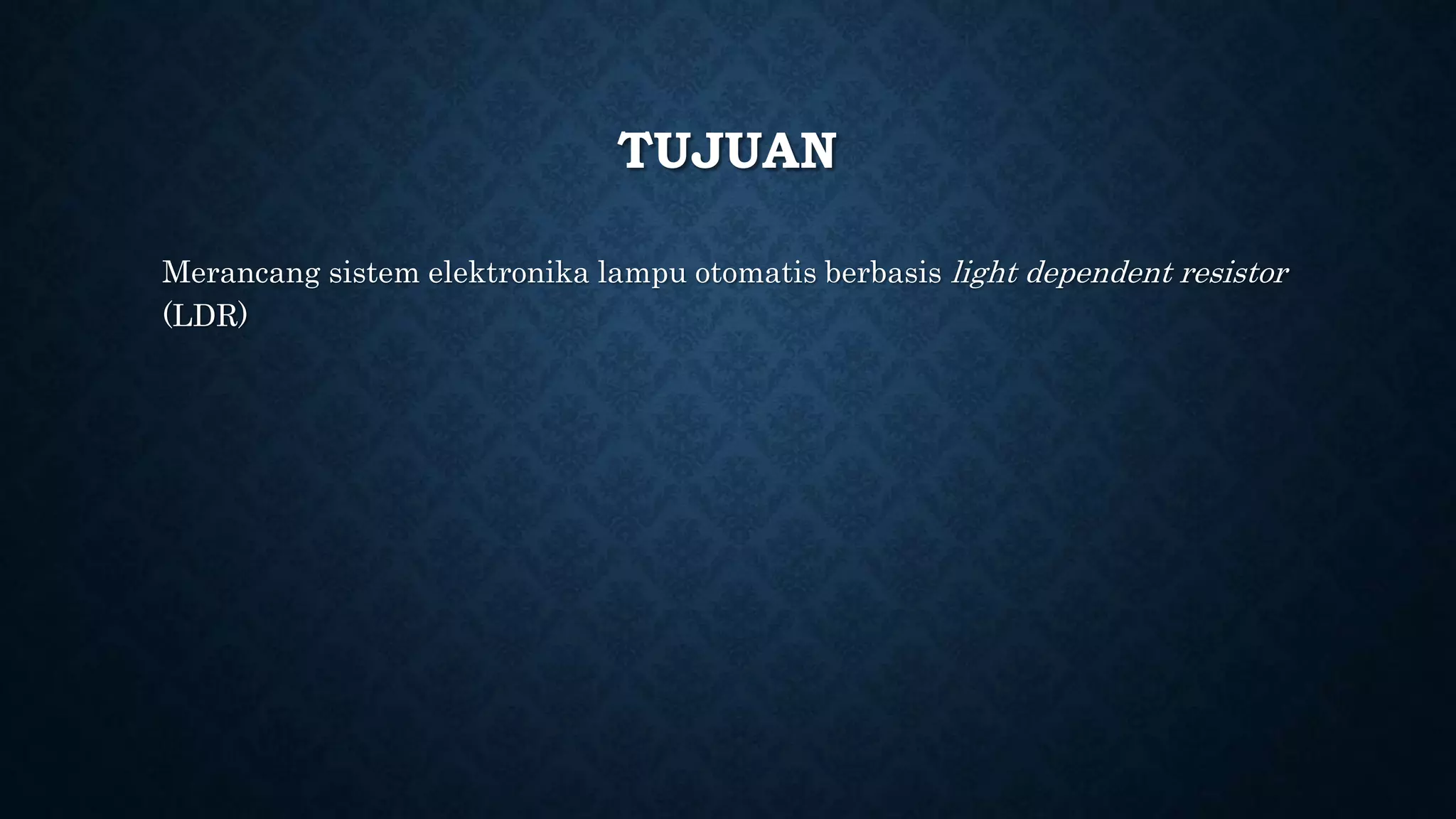 Lampu otomatis | PPTX