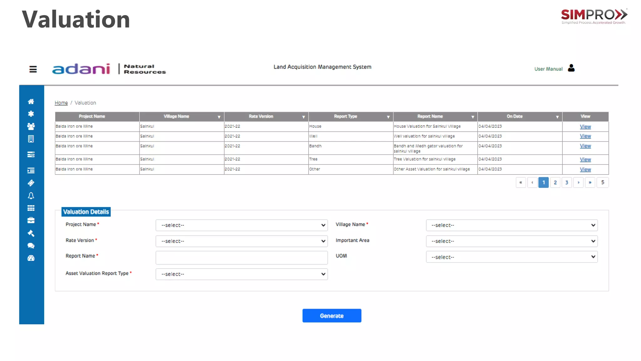 LAND ACQUISITION MANAGEMENT SYSTEM (LAMS) | PPTX