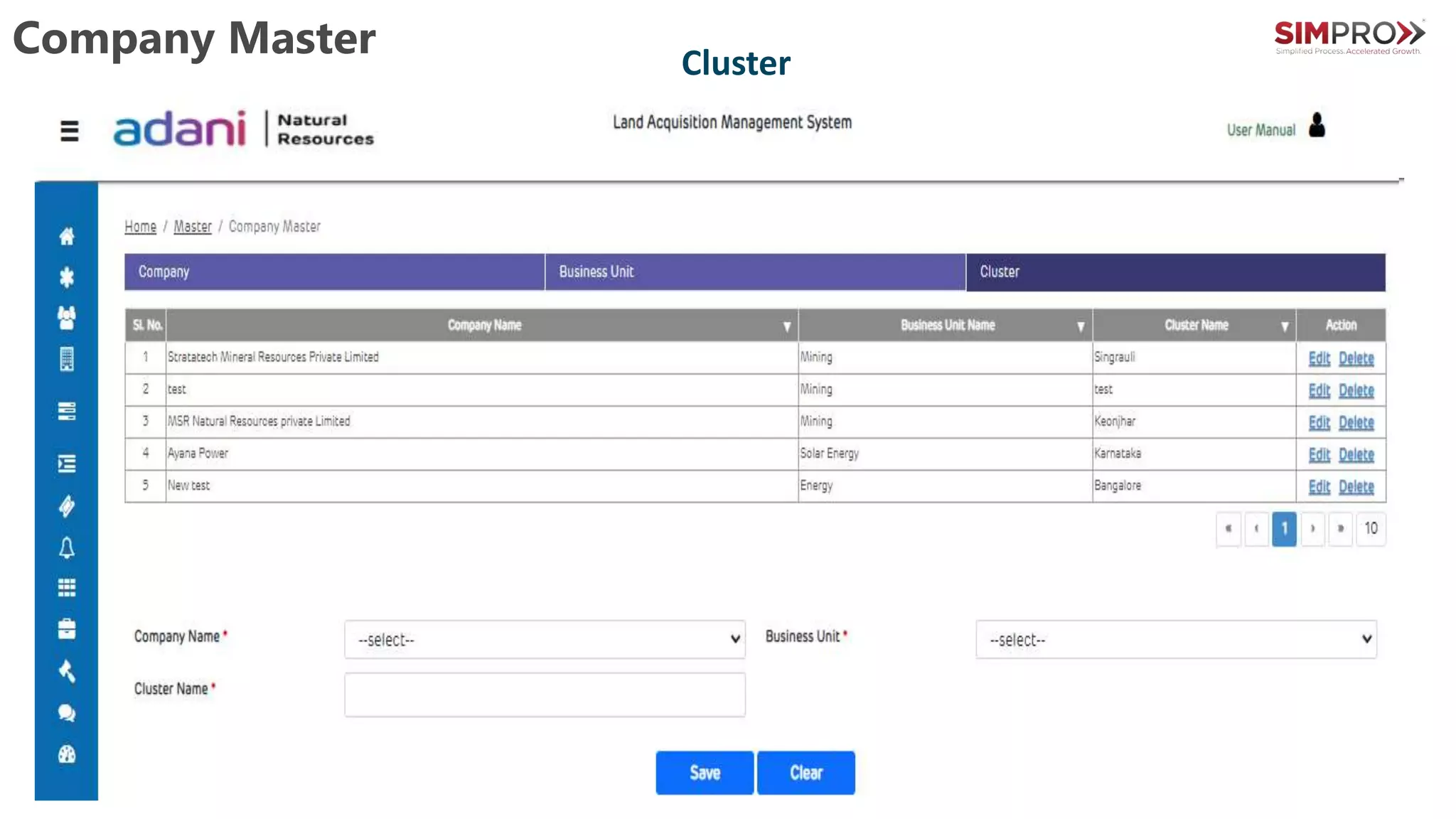 LAND ACQUISITION MANAGEMENT SYSTEM (LAMS) | PPTX