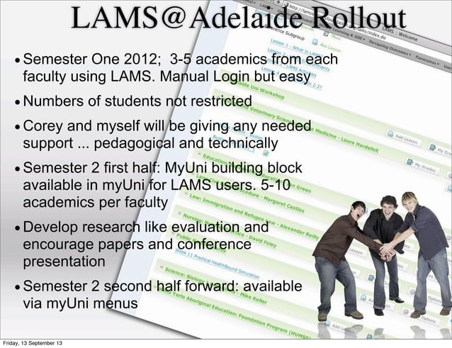 Lams101: Introducing the Learning Activity Management System | PPT