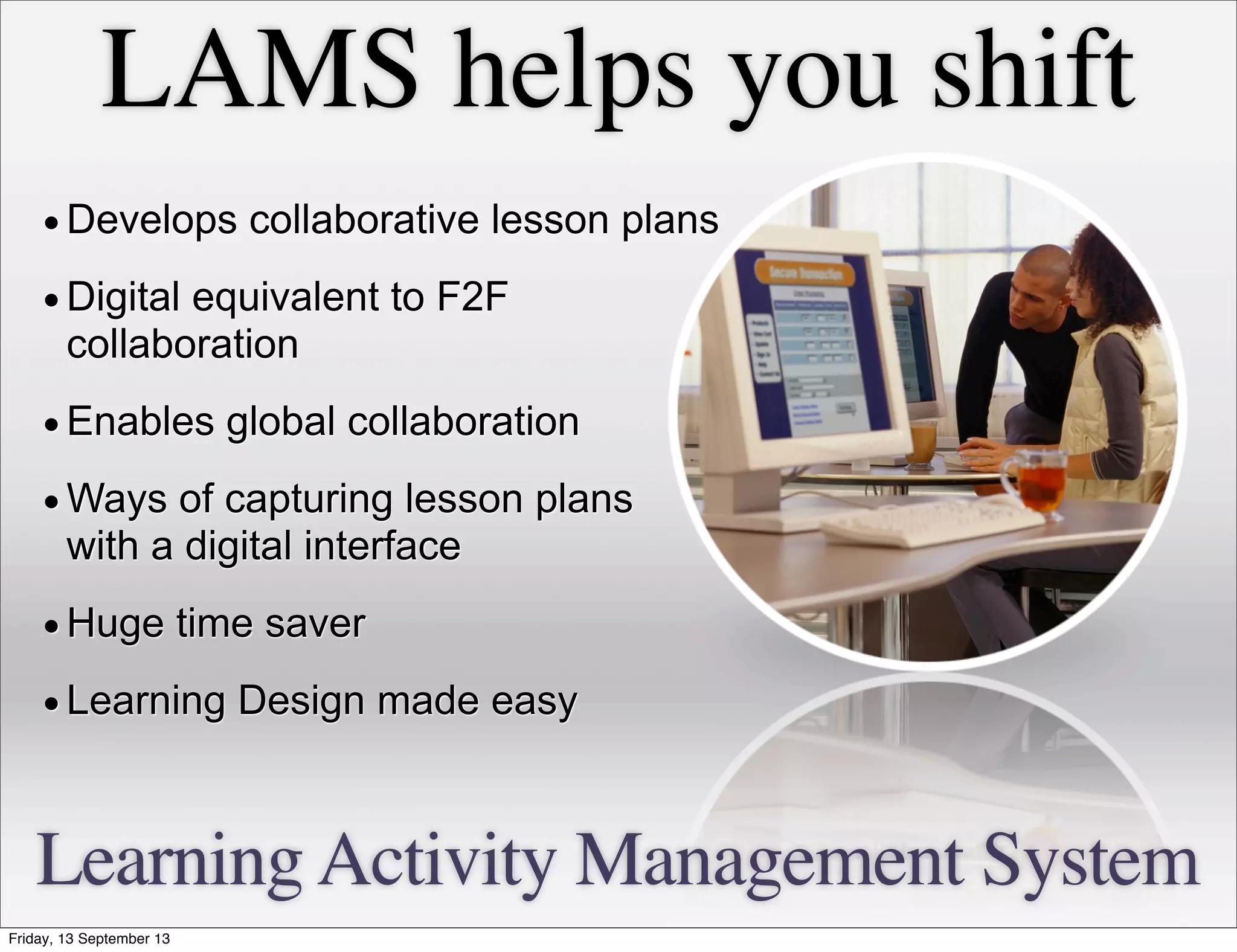 Lams201: Digging deeper into the Learning Activity Management System | PDF
