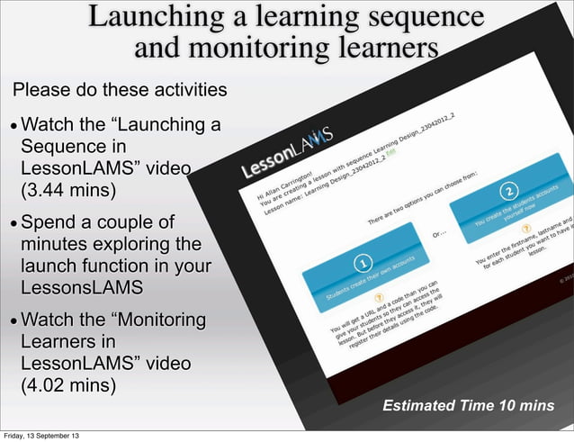 Lams201: Digging deeper into the Learning Activity Management System | PDF
